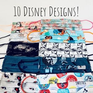 Disney | Accessories | Face Mask Disney Dumbo Custom Made Pleated ...